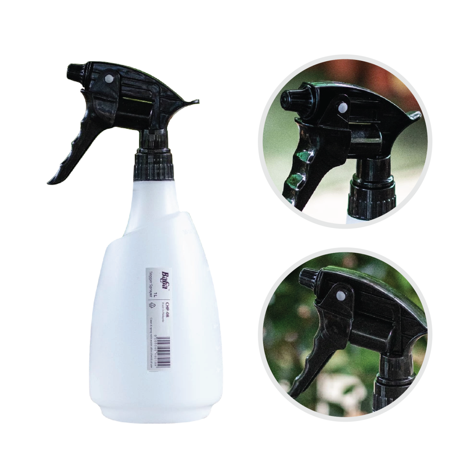 BABA CHP-08 Trigger Water Sprayer 1L - Greenspade