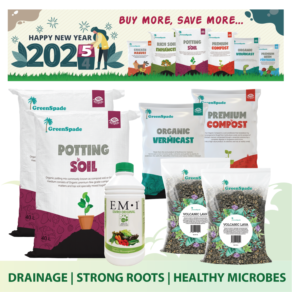 [Hot Bundle Sales] DRAINAGE | STRONG ROOTS | HEALTHY MICROBES (2x Soil ...